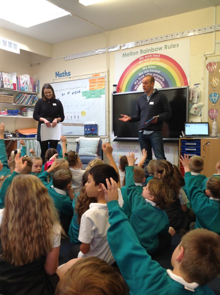 Author J.S. Betts visits Melton Primary School - Imagine That